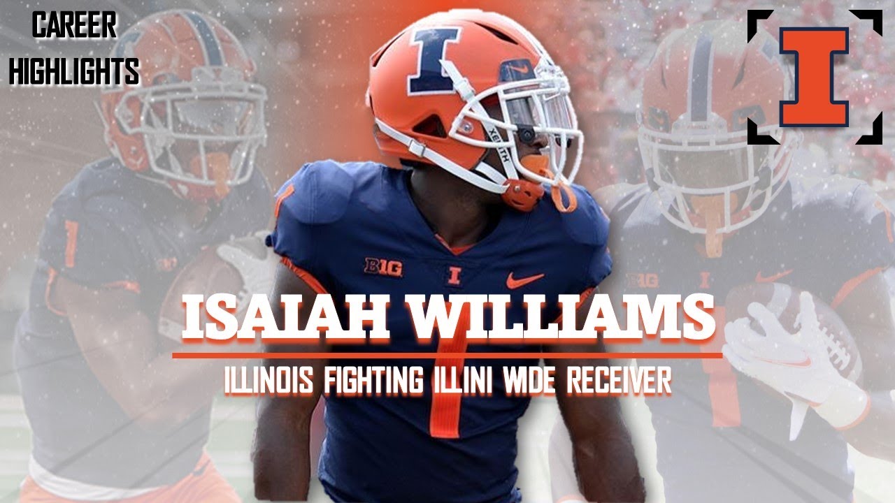 Isaiah Williams | 𝟙 | Illinois Fighting Illini WR - YouTube