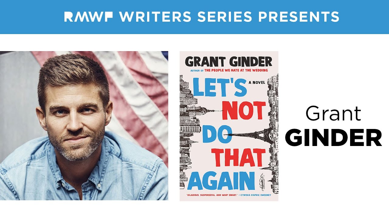 RMWF Writers Series—Grant Ginder - YouTube