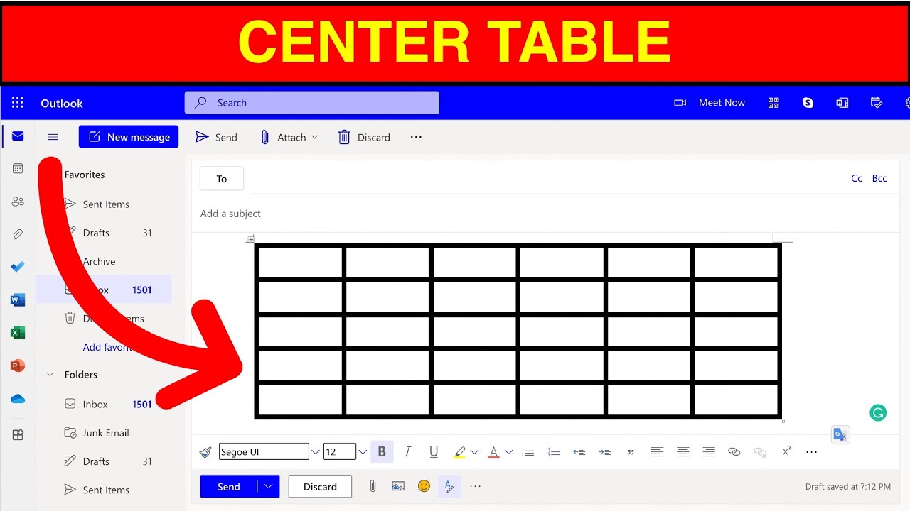 How To Send Editable Table In Outlook How To Send Editable Table In Outlook