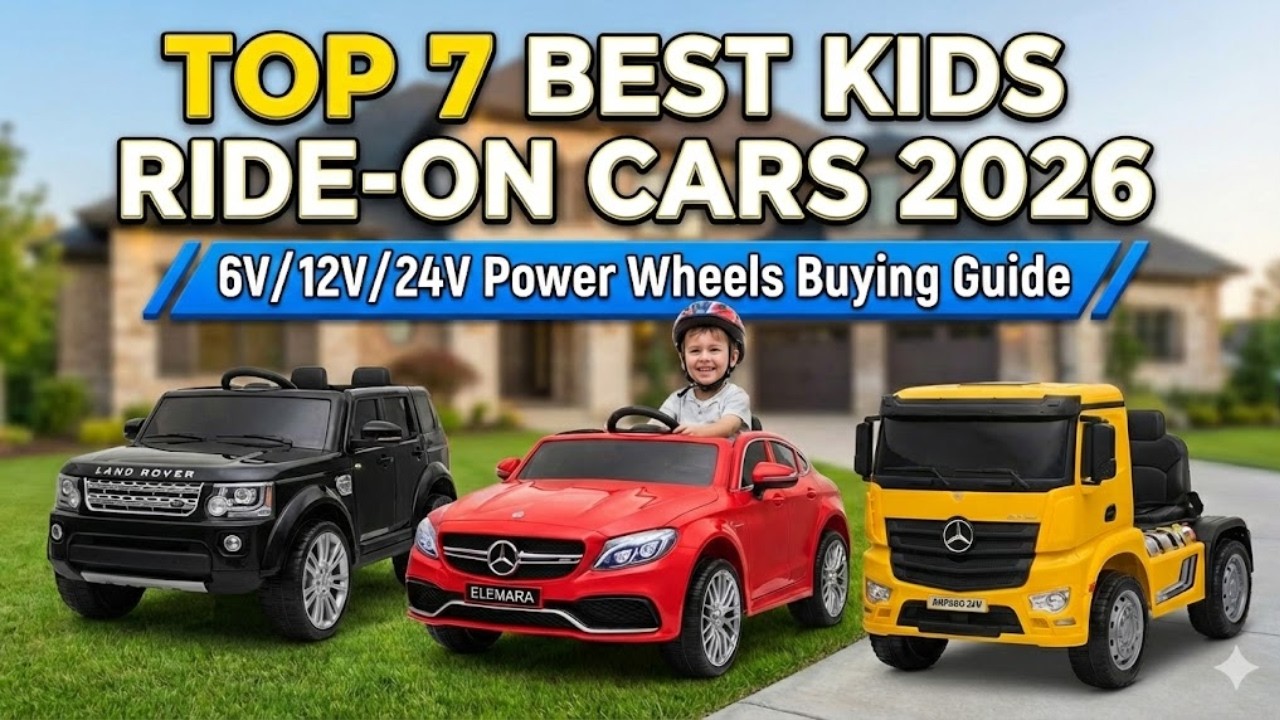 Top 7 Best Kids Ride-On Cars 2026 – Best Power Wheels Buying Guide ...