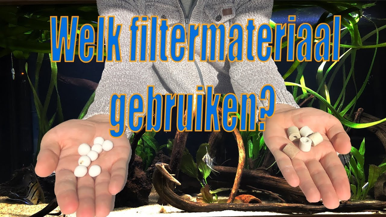 Welk FILTERMATERIAAL gebruiken? - YouTube