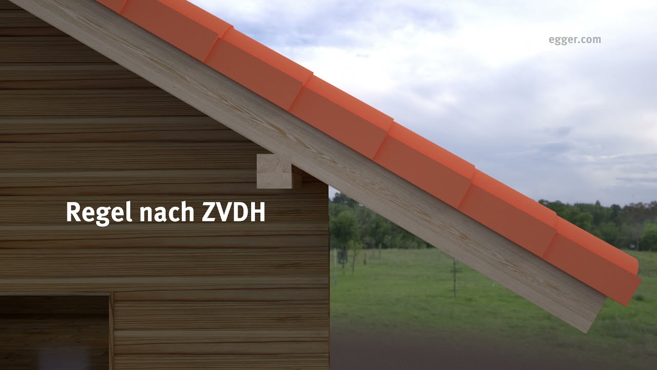 EGGER DHF Unterdeckplatte gemäß ZVDH - YouTube