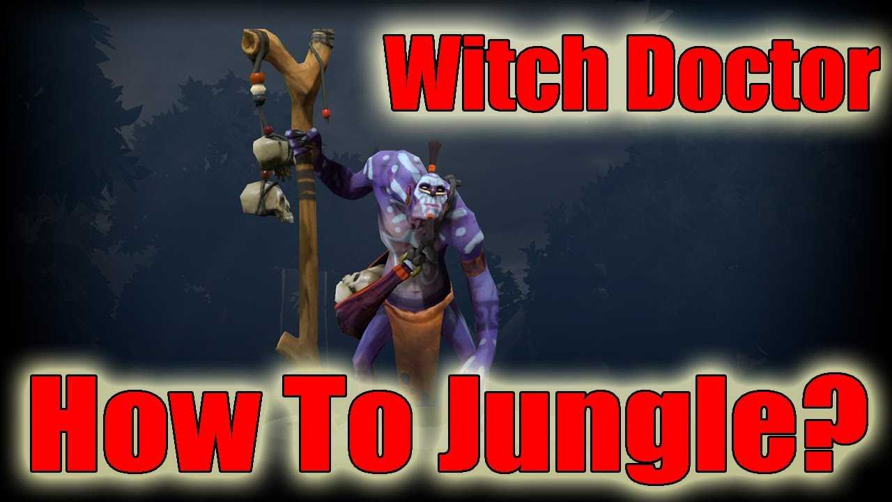 DoTa 2 How To Jungle Witch Doctor Patch 7.33 iRG - YouTube