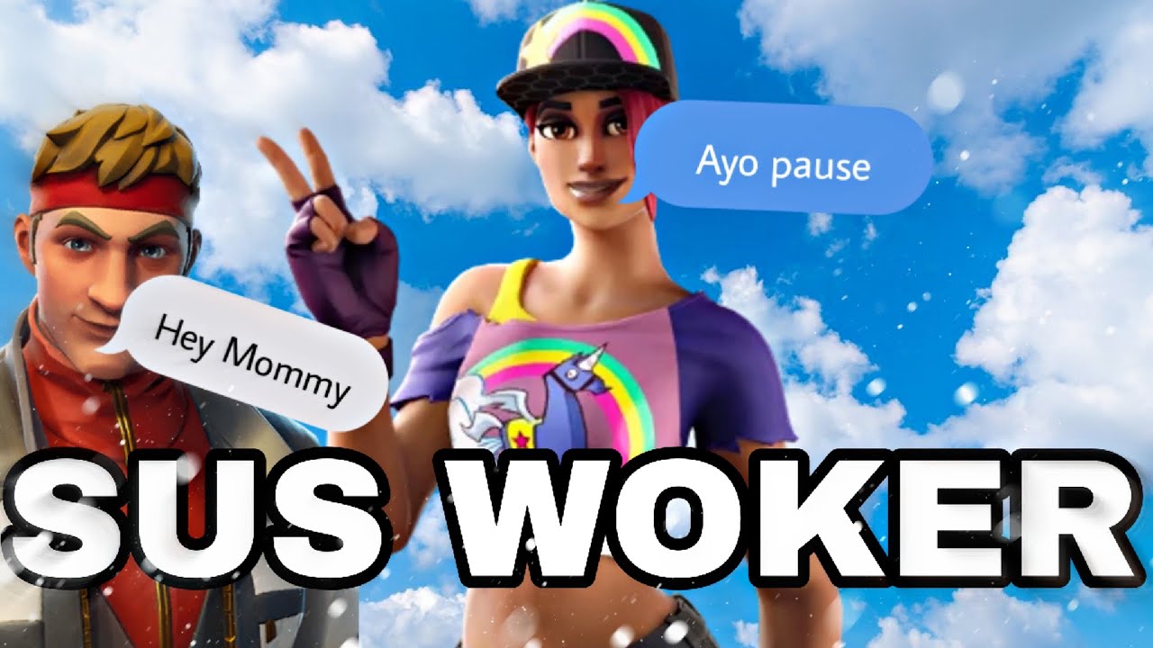 Fortnite roleplay The sus worker ( He sneak in my house? !! ） - YouTube