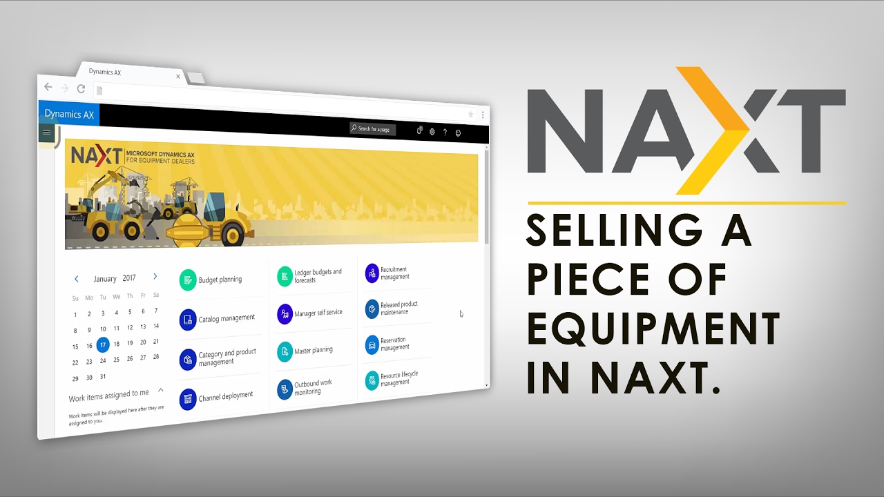 NAXT - How to sell a piece of equipment in NAXT? - YouTube