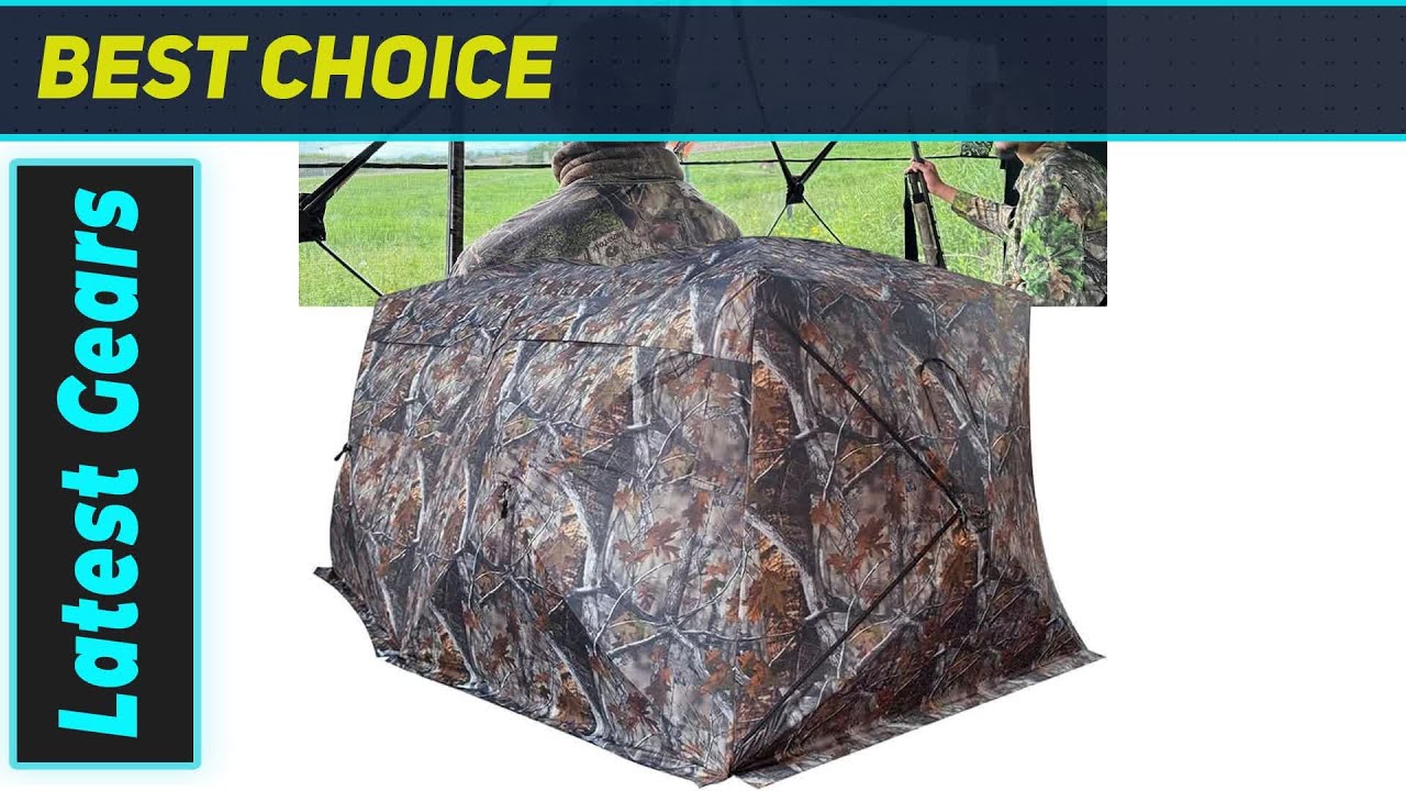 THUNDERBAY Bunkhouse: Best Side-by-Side Hunting Blind? - YouTube