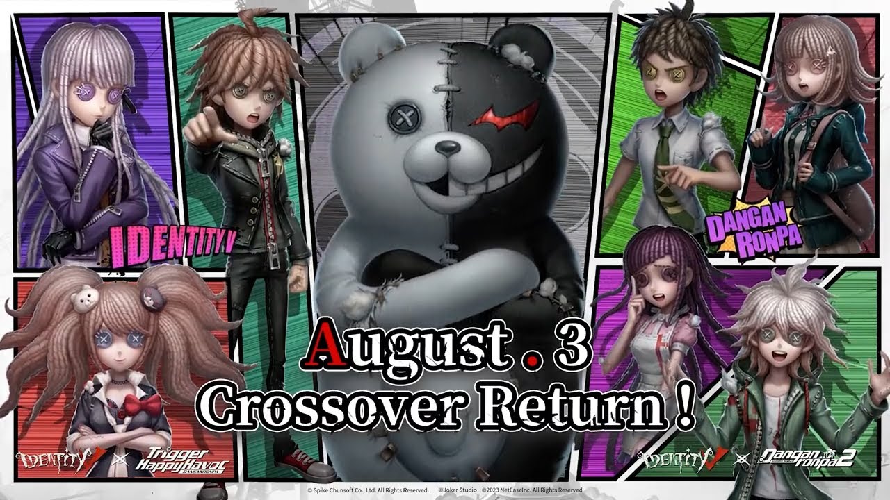 Danganronpa 1 & 2 Crossover coming back! Identity V - YouTube