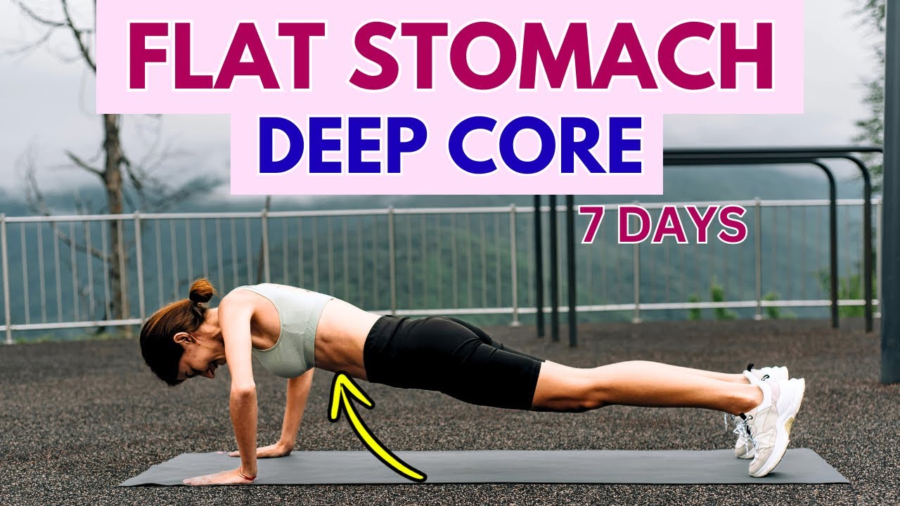 Flat Stomach Pilates 7 Day Challenge | At Home Workout Without ...