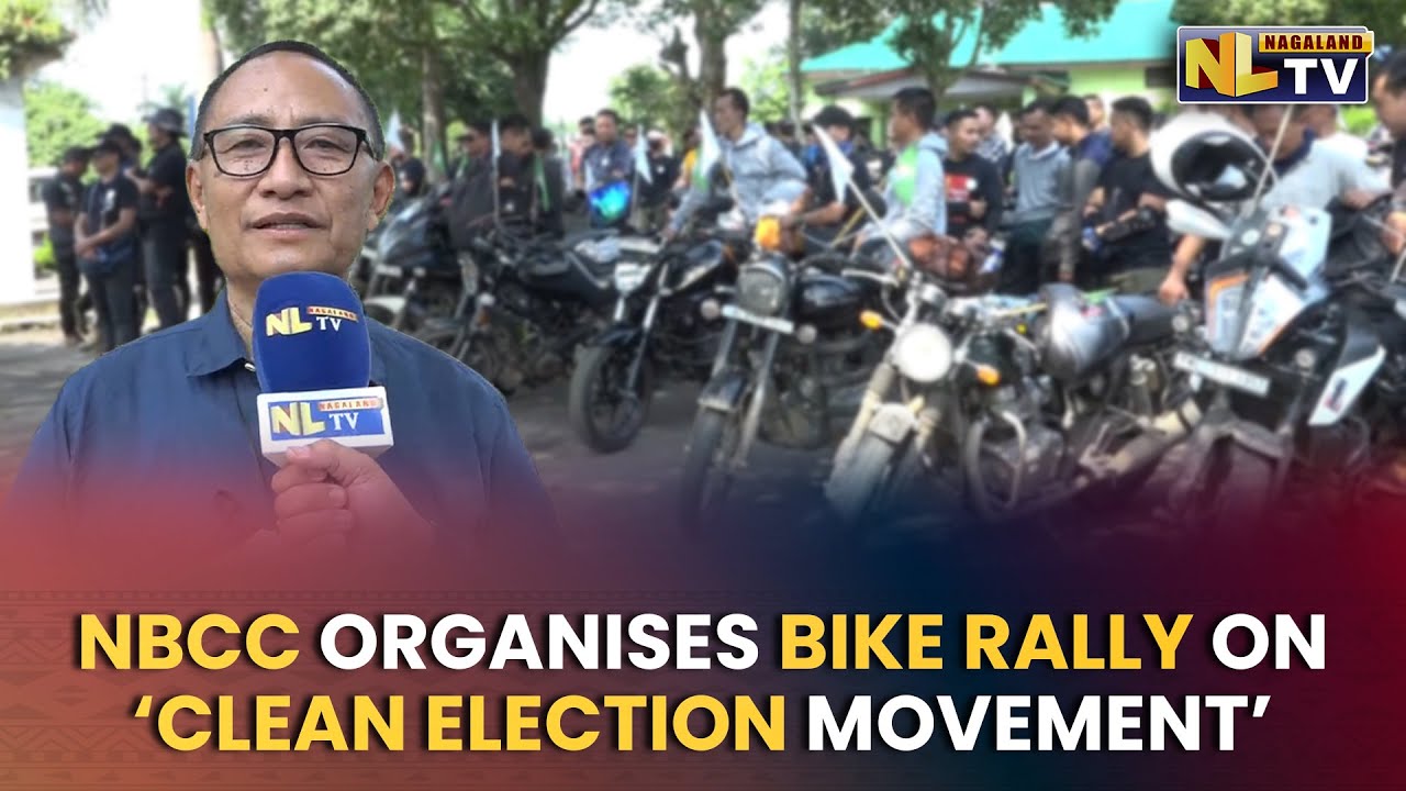 NBCC ORGANISES BIKE RALLY ON ‘CLEAN ELECTION MOVEMENT’ - YouTube