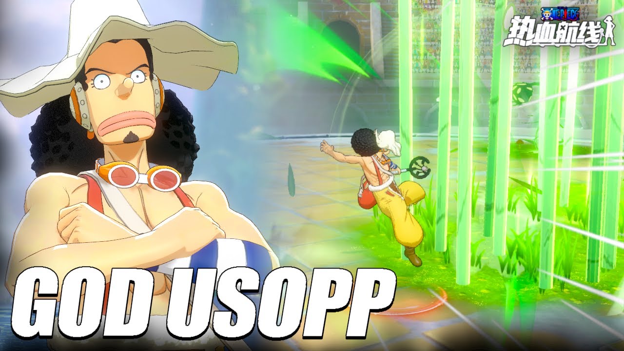 God Usopp Complete Movesets AND PVP Gameplay | SPAM ATTACKS!!! | One ...