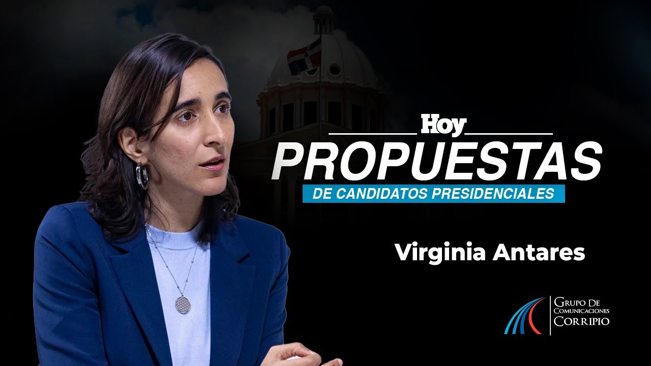 #EnVivo | Virginia Antares: Propuesta como candidata presidencial - YouTube