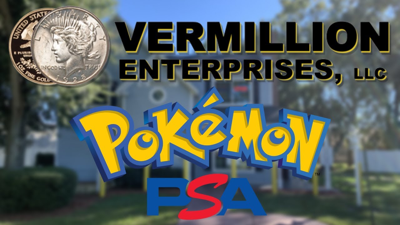 Pokémon PSA Unboxing By Coin Shop and Silver Dealer | Vermillion ...