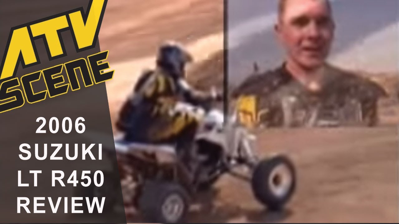 2006 Suzuki LT R450 Quad Racer Ride Review - YouTube