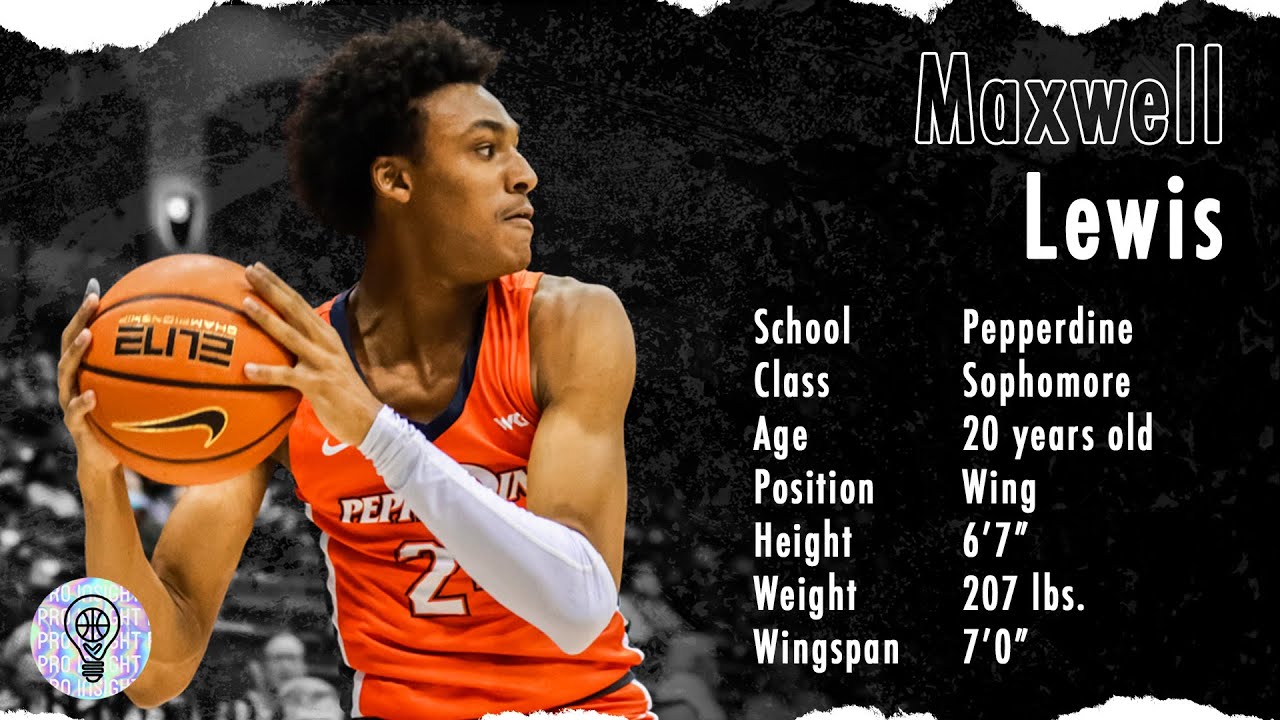 Pro Insight: Tale of the 📼 | 2023 NBA Draft Edition | Maxwell Lewis ...