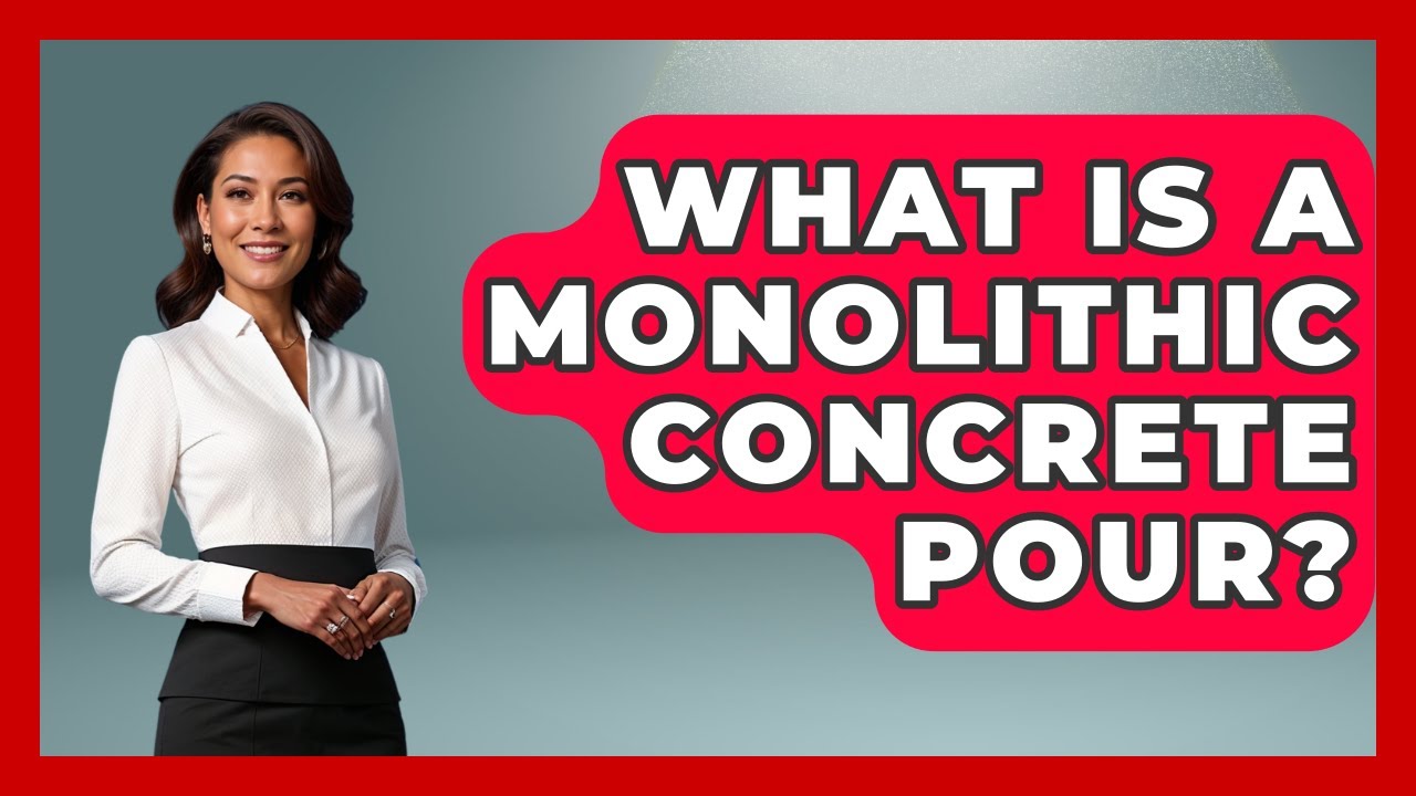 What Is A Monolithic Concrete Pour? - Civil Engineering Explained - YouTube