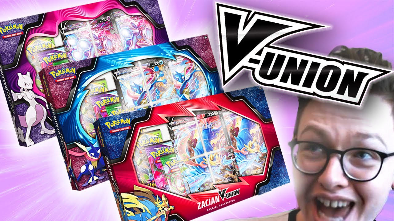 Opening *ALL* V-Union Special Collection Boxes Pokemon - YouTube
