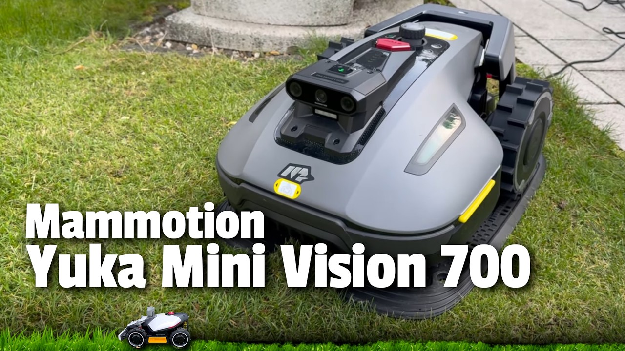 💥Der BESTE Rasenmäher Roboter mit Kamera: Mammotion Yuka Mini Vision ...