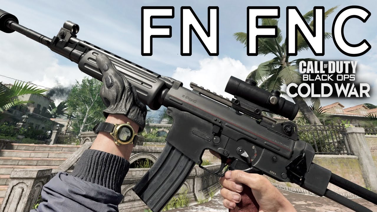 FN FNC (Krig 6) Gameplay | Call of Duty Black Ops Cold War (PS5) - YouTube