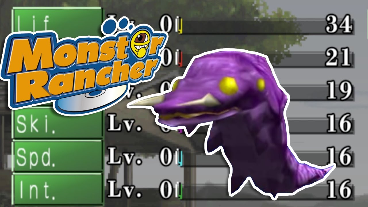 ALL LEVEL 0 WORM Part 1 - Monster Rancher 1 DX Challenge Run - YouTube