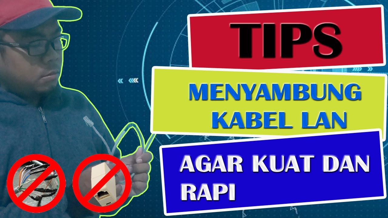 Tips Menyambung Kabel LAN Tanpa Barel RJ45 Agar Kuat dan Rapi - YouTube