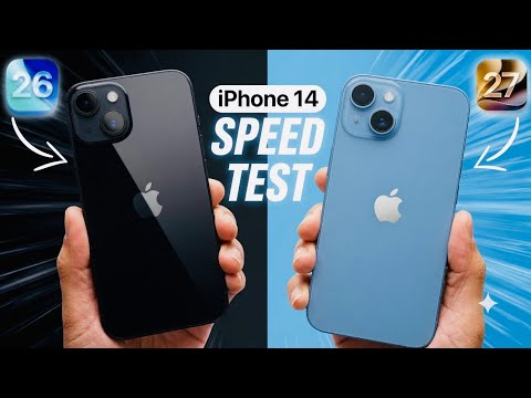 iOS 26 vs iOS 27 (Speed Test) on iPhone 14