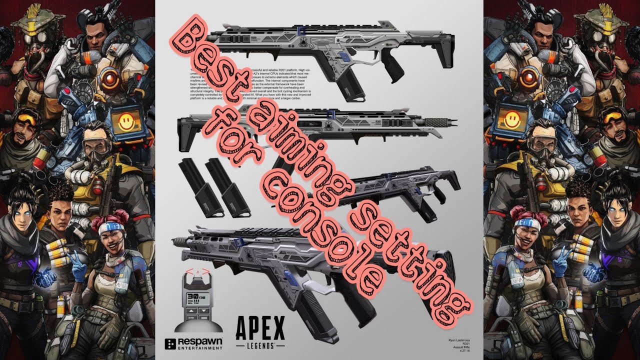 Best aiming settings for apex legends (ps4 +xbox) literally aimbot ...
