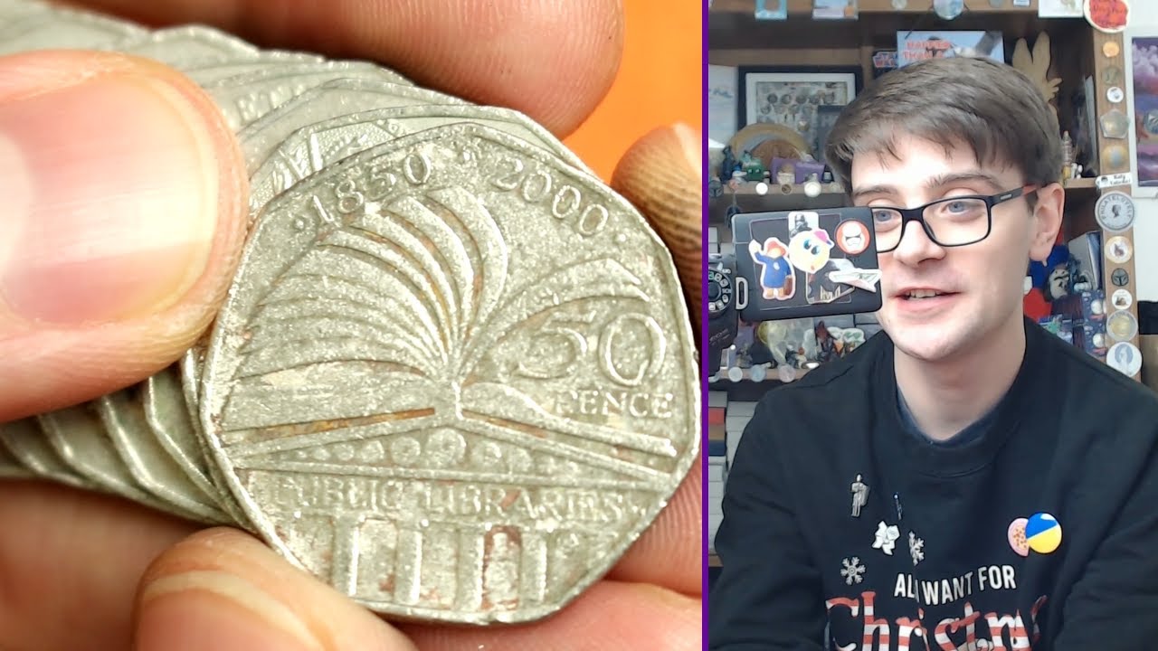 This Is One Battered 50p Coin!!! £250 50p Coin Hunt #10 [Book 6] - YouTube
