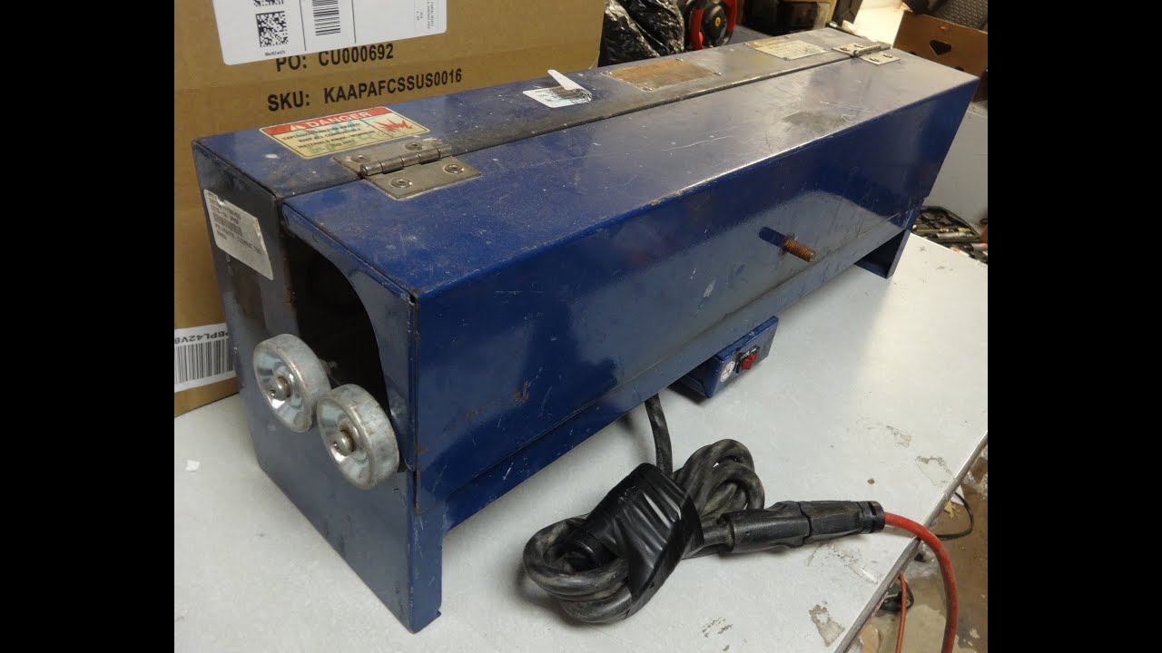 Testing a Current Tools PVC Conduit Heater Model No. 450 - YouTube