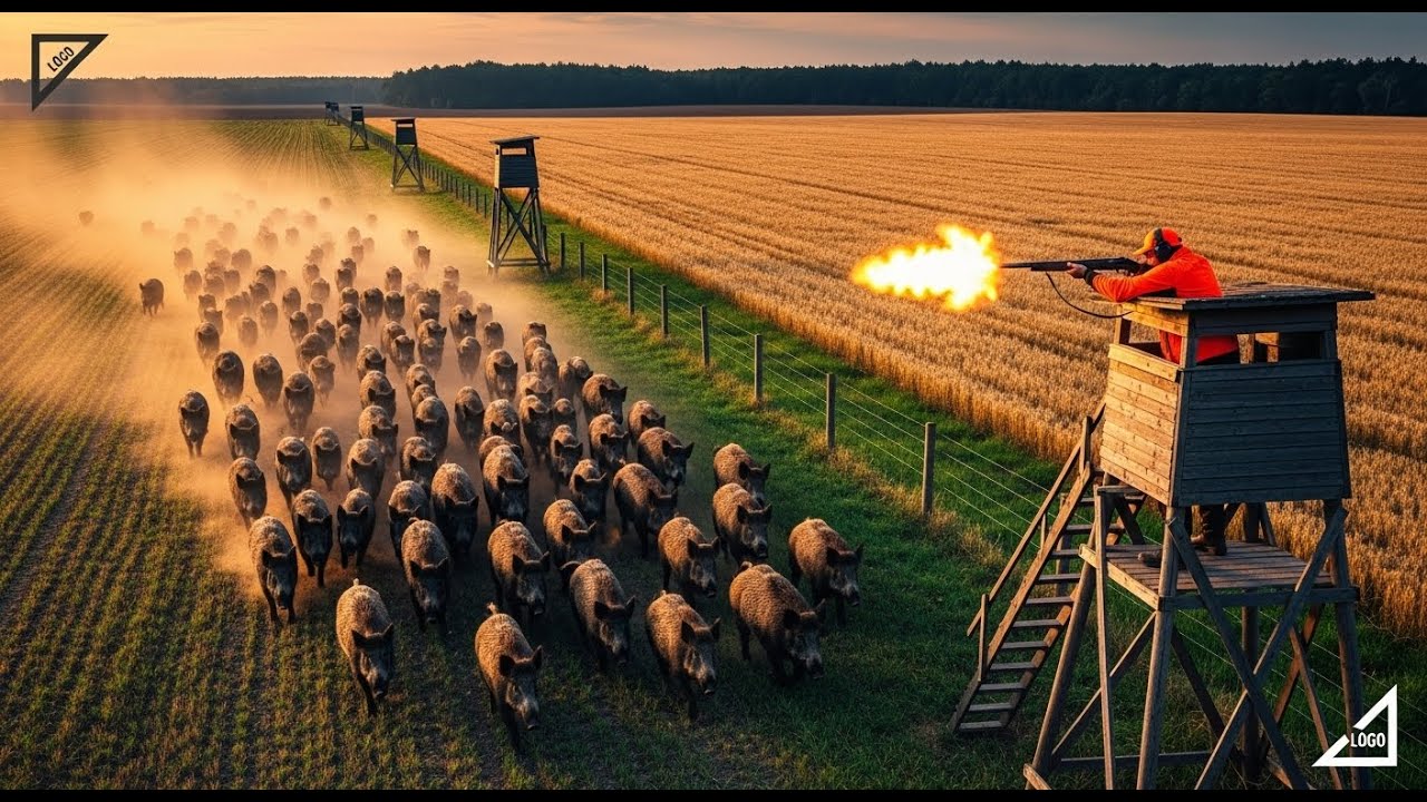 100 of Wild Hogs Invade Farms – Hunters Strike Back With Smart Hunting ...
