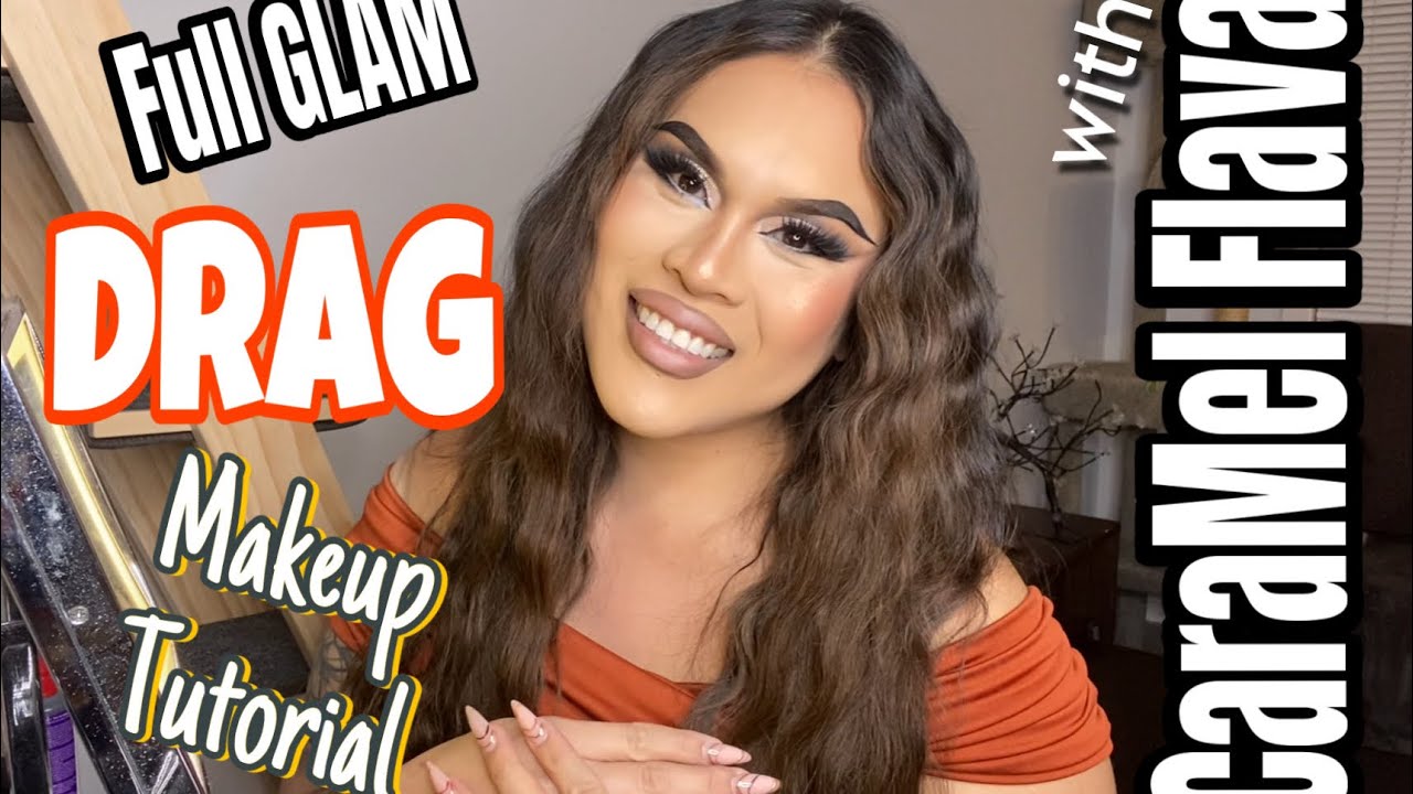 FULL GLAM Drag Makeup [CaraMel makeup tutorial FULL VIDEO] - YouTube