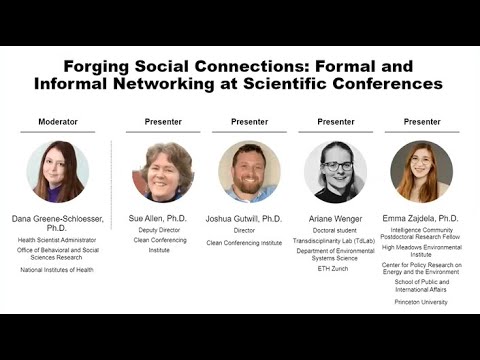 Forging Social Connections: Formal and Informal Networking at ...