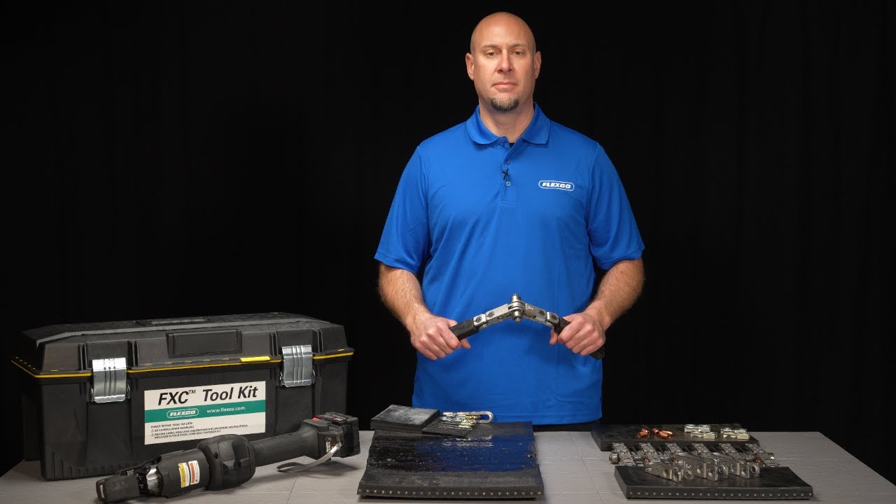 @FLEXCO FXC™ Steel Cord Belt Fastening System - YouTube