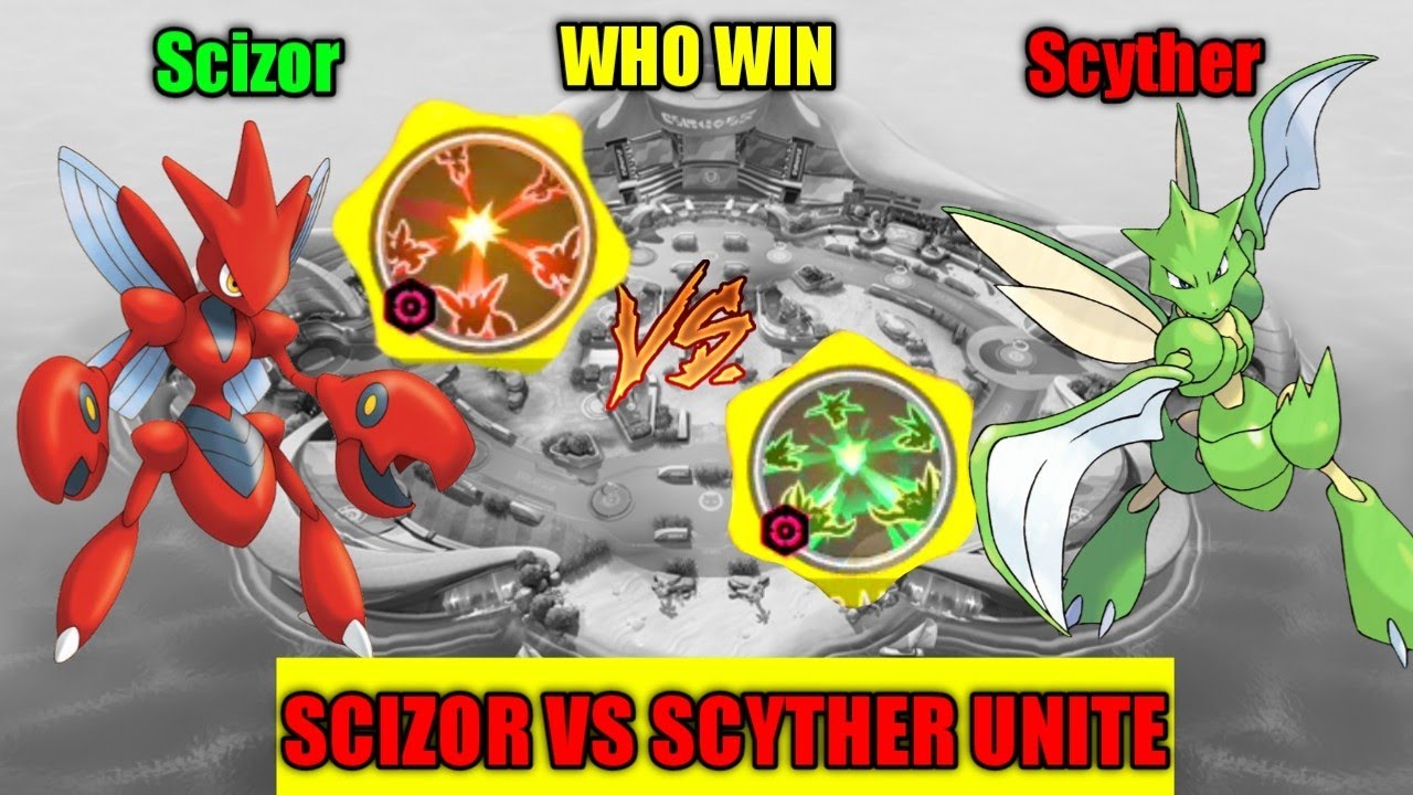 Scizor VS Syther Unite move || Pokemon unite - YouTube