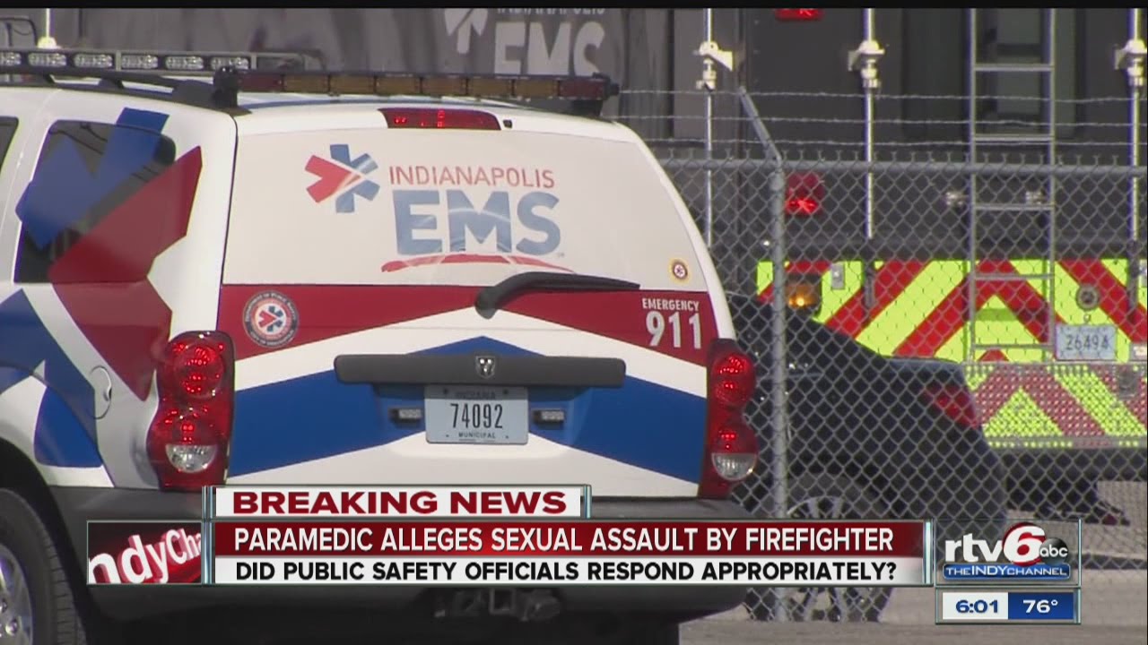 Paramedic alleges sexual assault by firefighter - YouTube