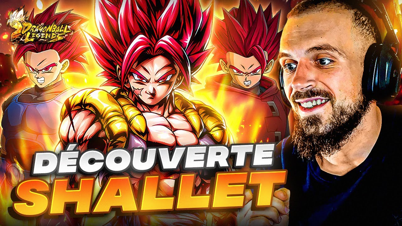 JE DÉCOUVRE SHALLET : La PREMIÈRE FUSION SSJ GOD ! ( DB Legends ) - YouTube