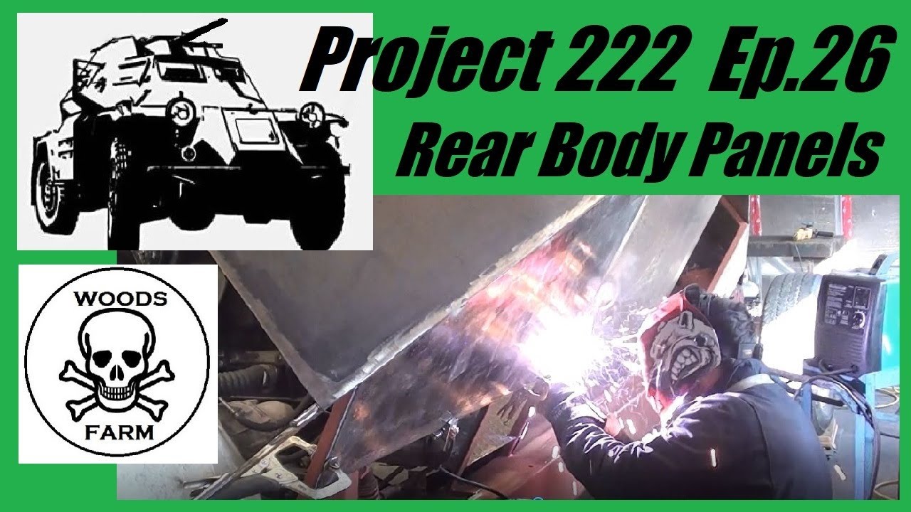 Sdkfz 222 Replica Armoured Scout Car Ep.26 - YouTube