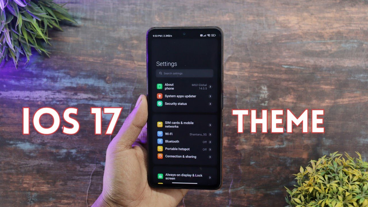 Modded iOS 17 Theme With New Features | Best Themes For December 2023 ...