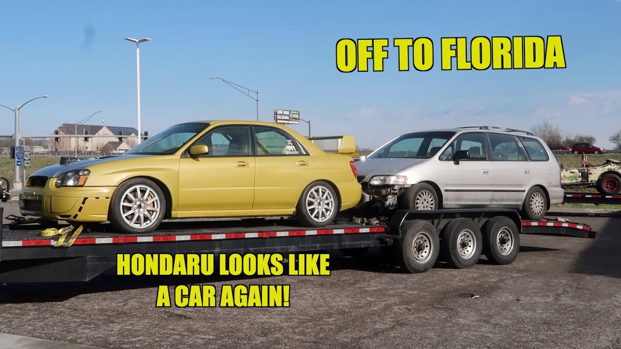 Loaded The Rowdyssey and Hondaru Up To Head To Florida! - YouTube