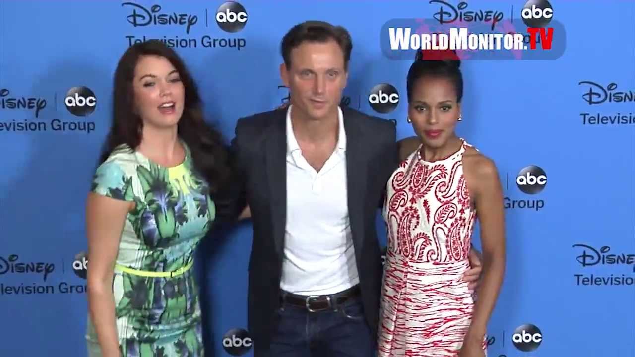 Cast of 'Scandal' arrive at 2013 Disney and ABC TCA Summer press tour ...