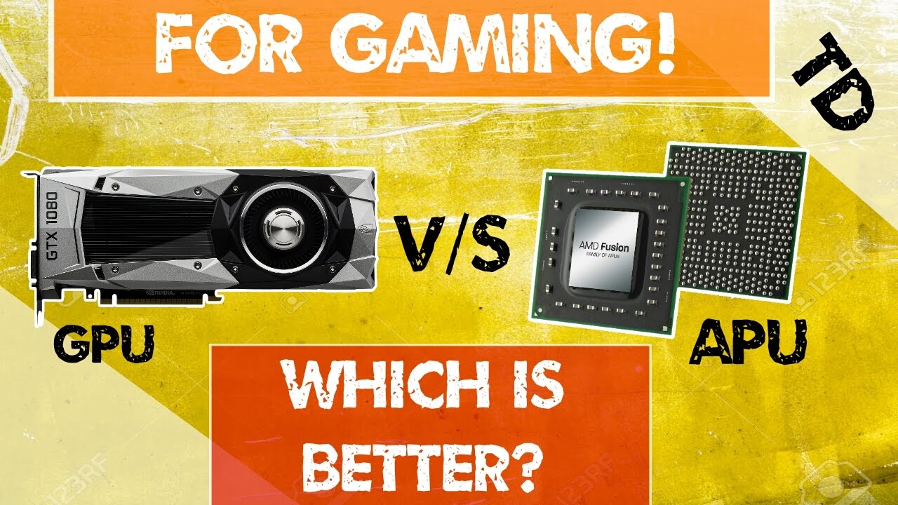 GPU V/S APU? Which is better for gaming! - YouTube
