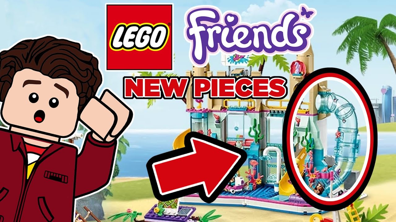 NEW LEGO Water Slides Pieces - Leaked LEGO Friends Sets - YouTube