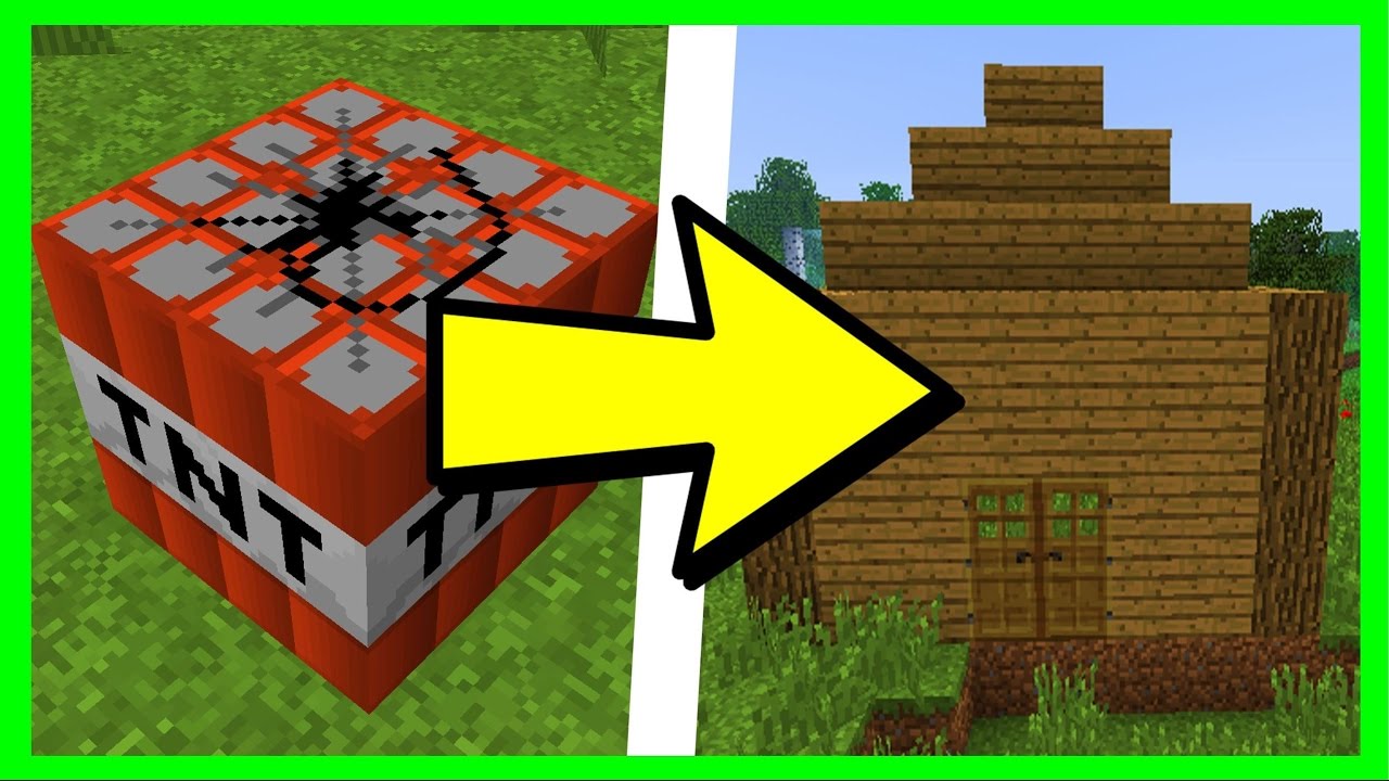 COMMENT FAIRE APPARAITRE DES MAISONS AVEC DES TNT ? PAR UN ABONNÉ - YouTube
