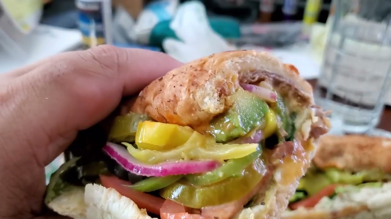 Review on The Monster Sandwich From Subway - YouTube