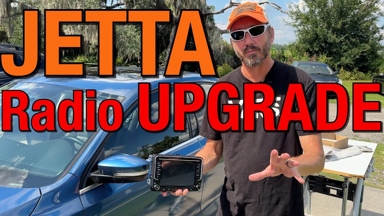 JETTA Radio HUGE upgrade - CarPlay and Android - GPS - EASY ONE HOUR ...
