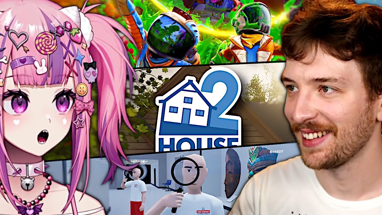 Various Random Games With Ironmouse! (House Flipper 2, The Anomaly ...