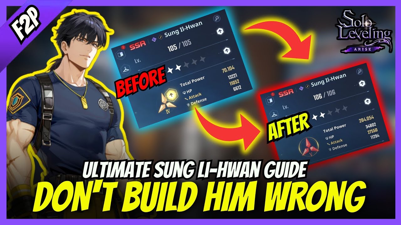 New GOD-TIER Character? Sung Li Hwan Full Breakdown | Solo Leveling ...