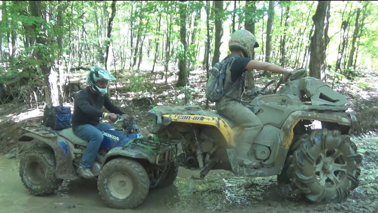 CAN-AM PULLES HONDA HOME! CAN-AM TO THE RESCUE! - YouTube