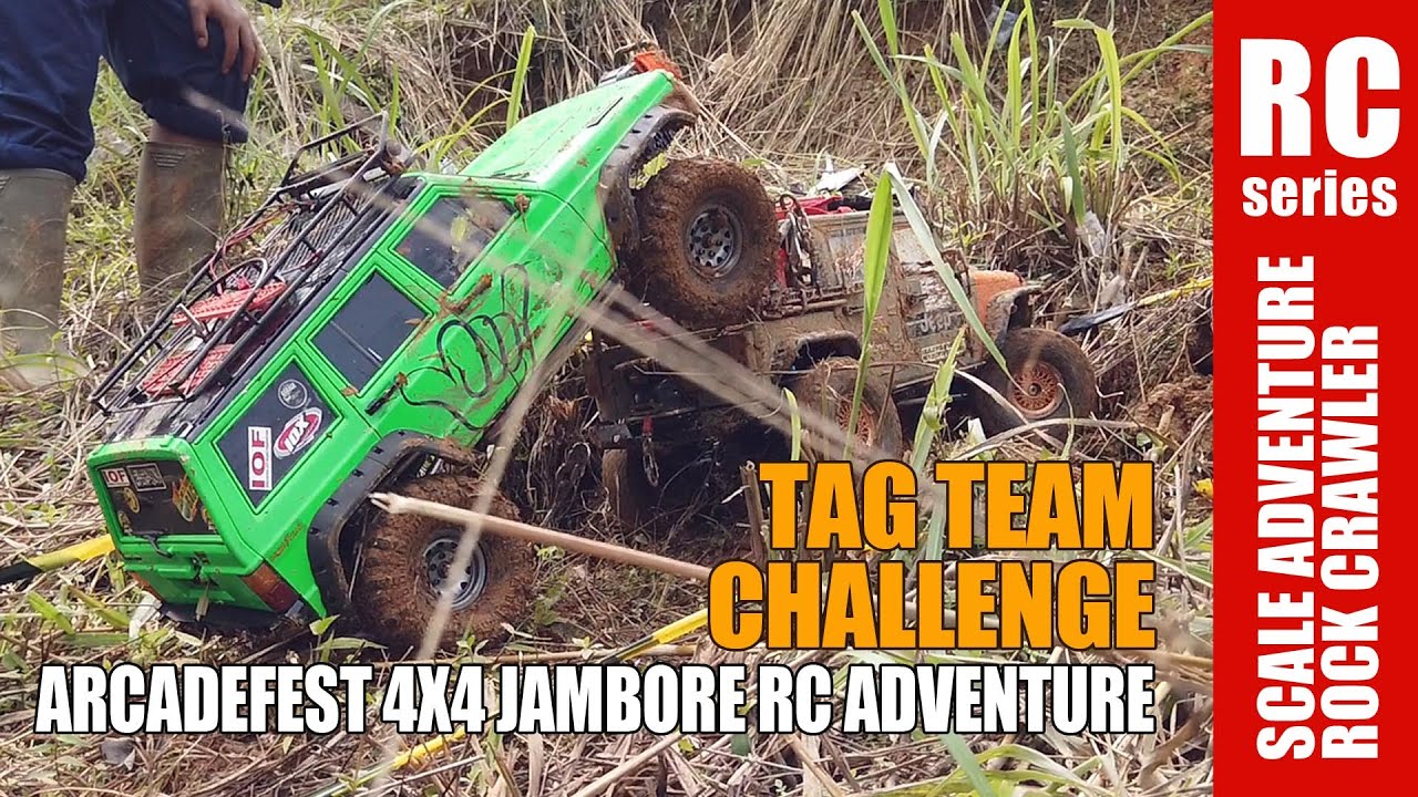 TAG TEAM SEMUT MERAH - BADAK OLENG | Arcadefest Jambore 4x4 RC ...