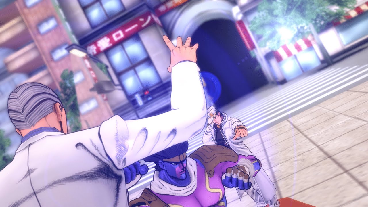 MMD/JoJo's Bizarre Adventure/Animation/Jotaro beats up Kawajiri remade ...
