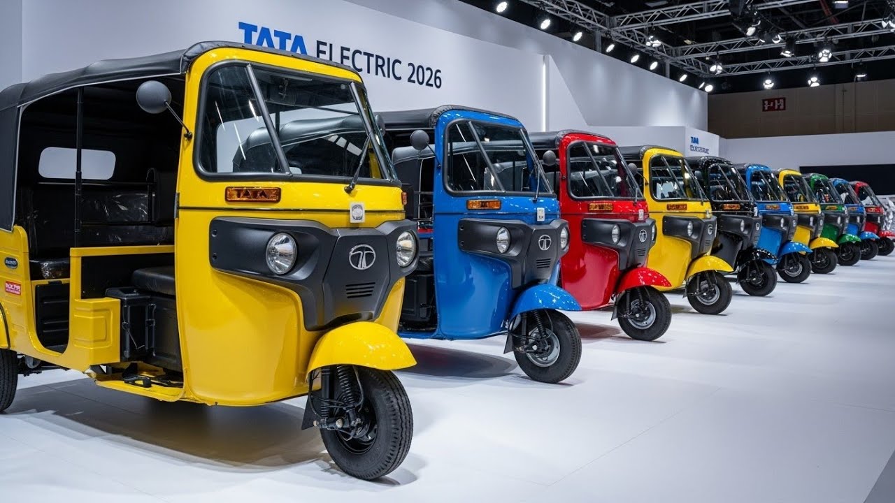 🔥 2026 TATA Electric Auto Rickshaw | 600 KM Range | India’s EV ...